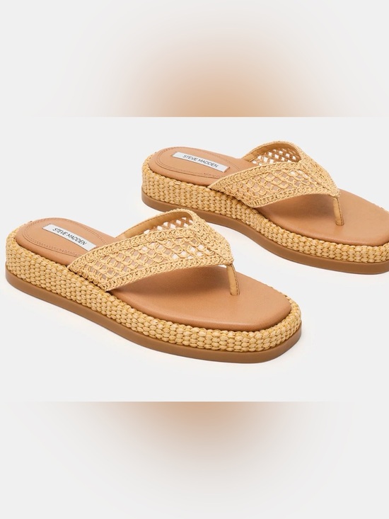 Steve Madden | Shoes | Steve Madden Bella Natural Raffia | Poshmark